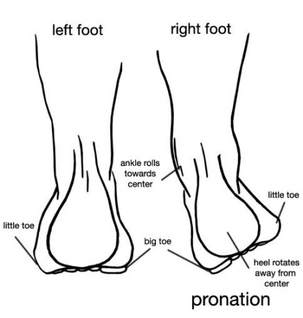 foot-pronation-diagram | Mexico: Dr Kuri & Associates